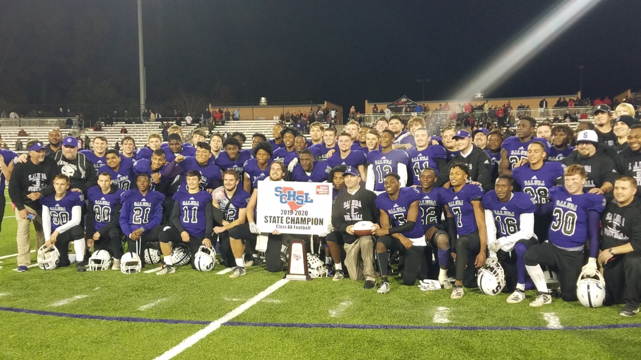 Saluda football celebrates first state title since 1963 | The State