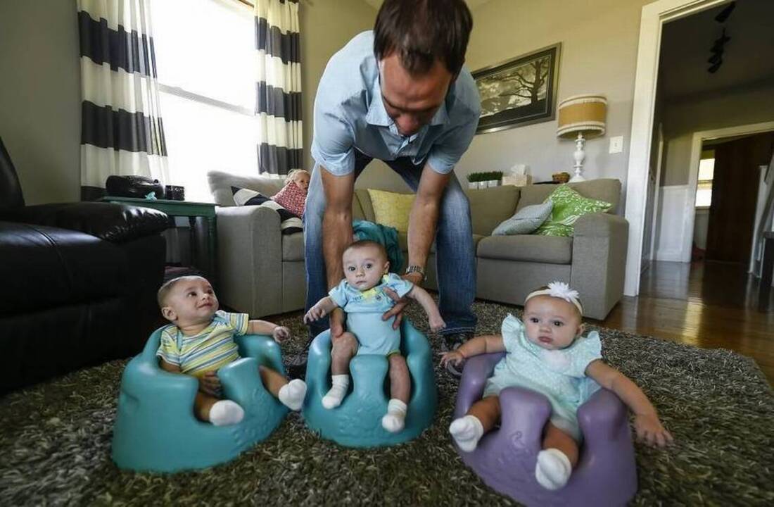 Kansas widower Joey Rott adjusting to life with five children | Kansas ...