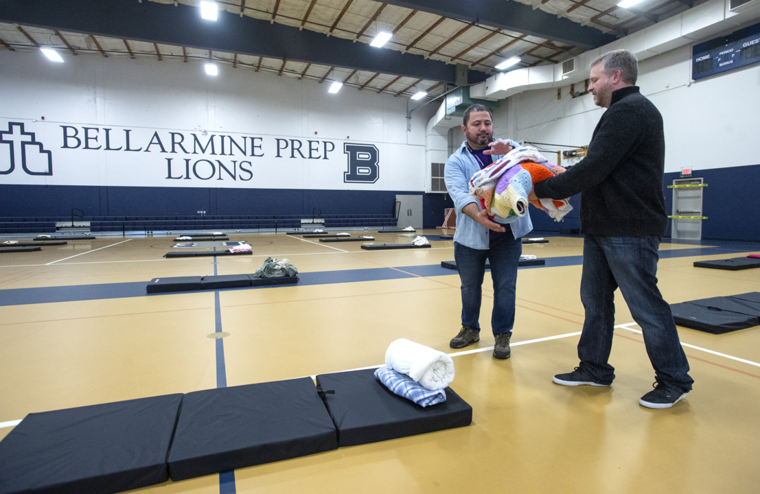 Bellarmine Prep opens gym to homeless during coronavirus outbreak ...