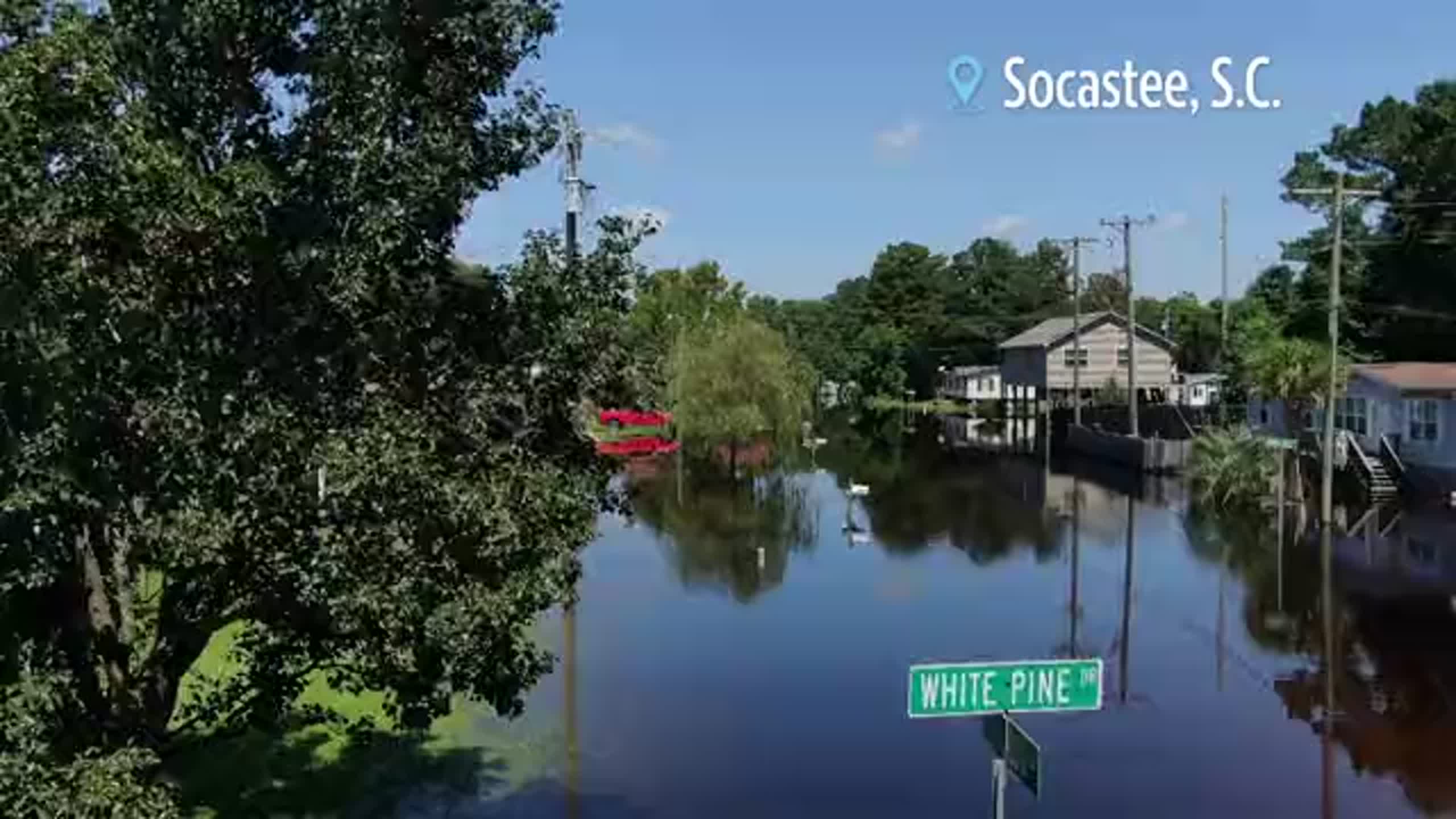 Intracoastal Waterway flooding near Myrtle Beach, SC | Myrtle Beach Sun ...