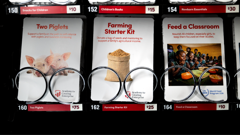 Unique vending machine in Modesto allows people to donate items with the push of a button ...