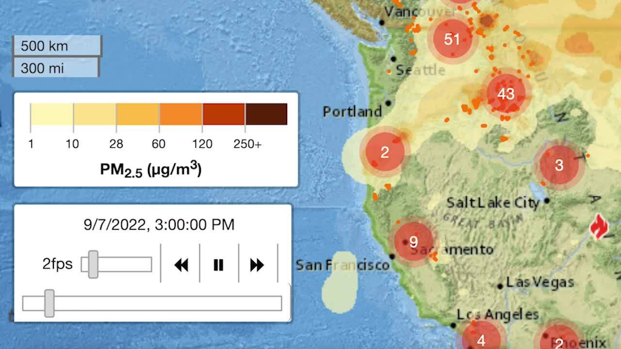 Wildfire smoke headed for Whatcom. Here’s when to expect it ...