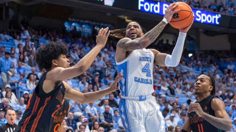 Photos: North Carolina Tar Heels defeat Miami Hurricanes for fifth win ...