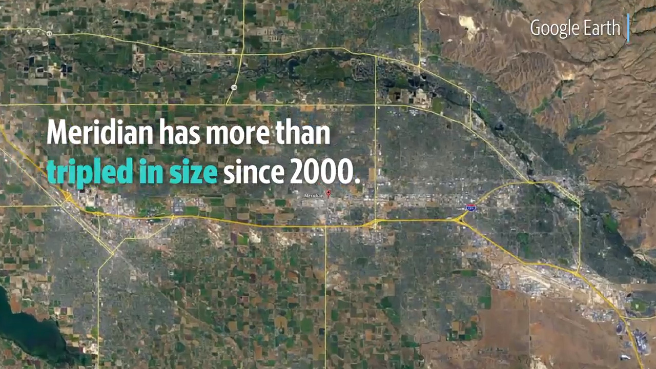 Meridian population is growing—city adds 12 residents a day (Video ...