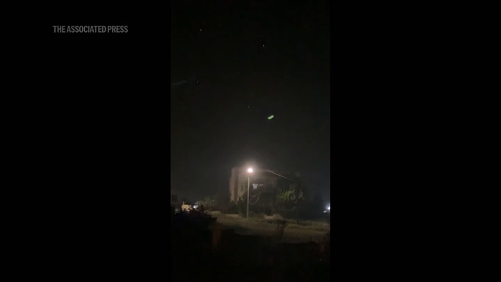 Iranian drones or rockets seen in the sky above Amman | Montreal Gazette