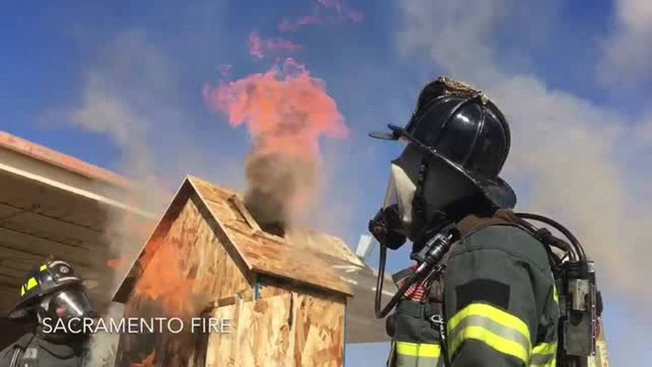 Take a sneak peek into Sacramento Fire's fire flow path training | The ...