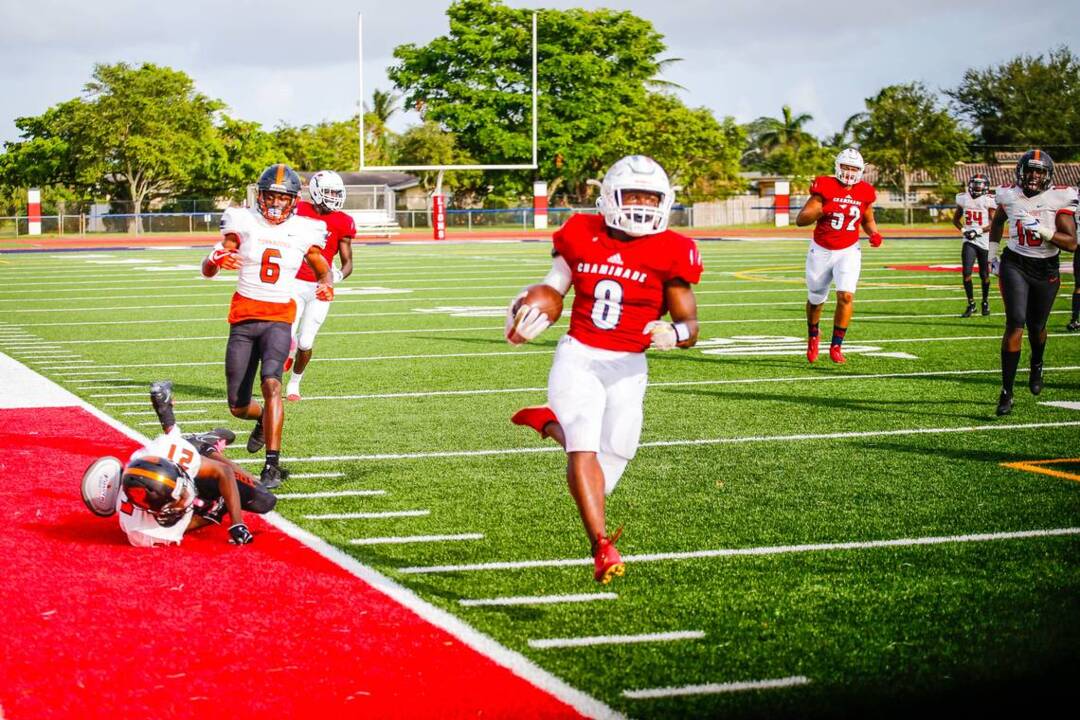 Chaminade RB Shaun Shivers after win over Booker T. Washington | Miami ...