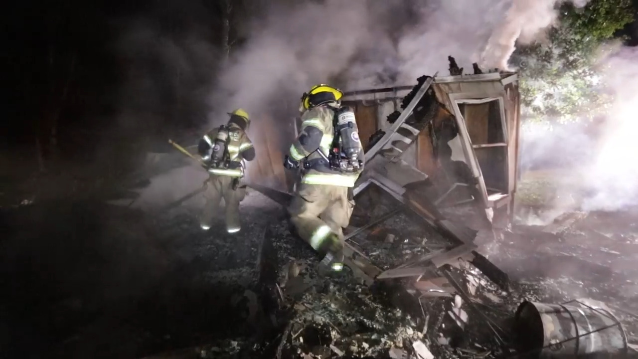 Harrison County Fire Rescue respond to Bethel Road fire (Video ...