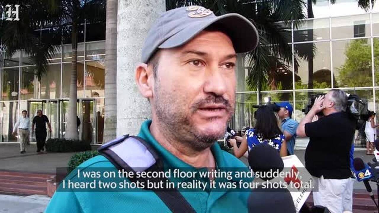 Witness speaks about shooting at Miami library | Miami Herald