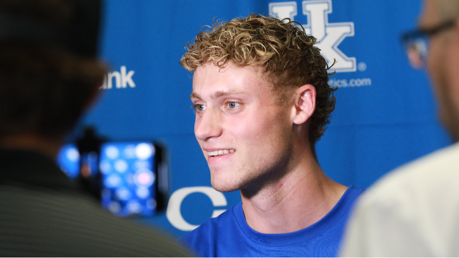 Kentucky basketball’s Collin Chandler on getting in shape | Lexington ...
