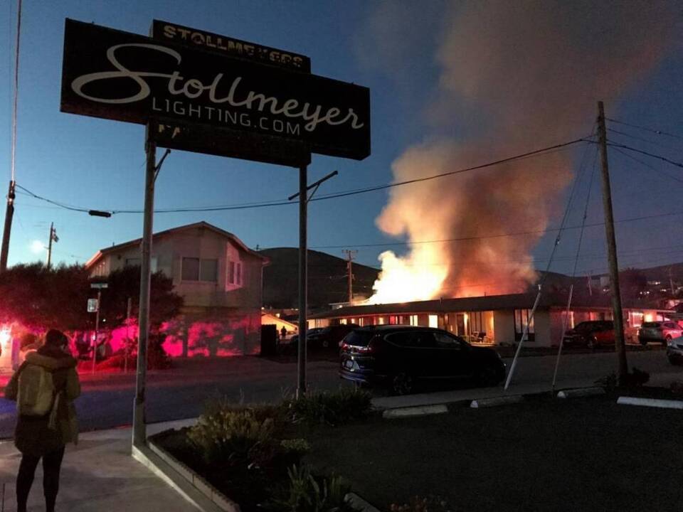 Morro Bay | House fire starts in Island Streets area | San Luis Obispo ...