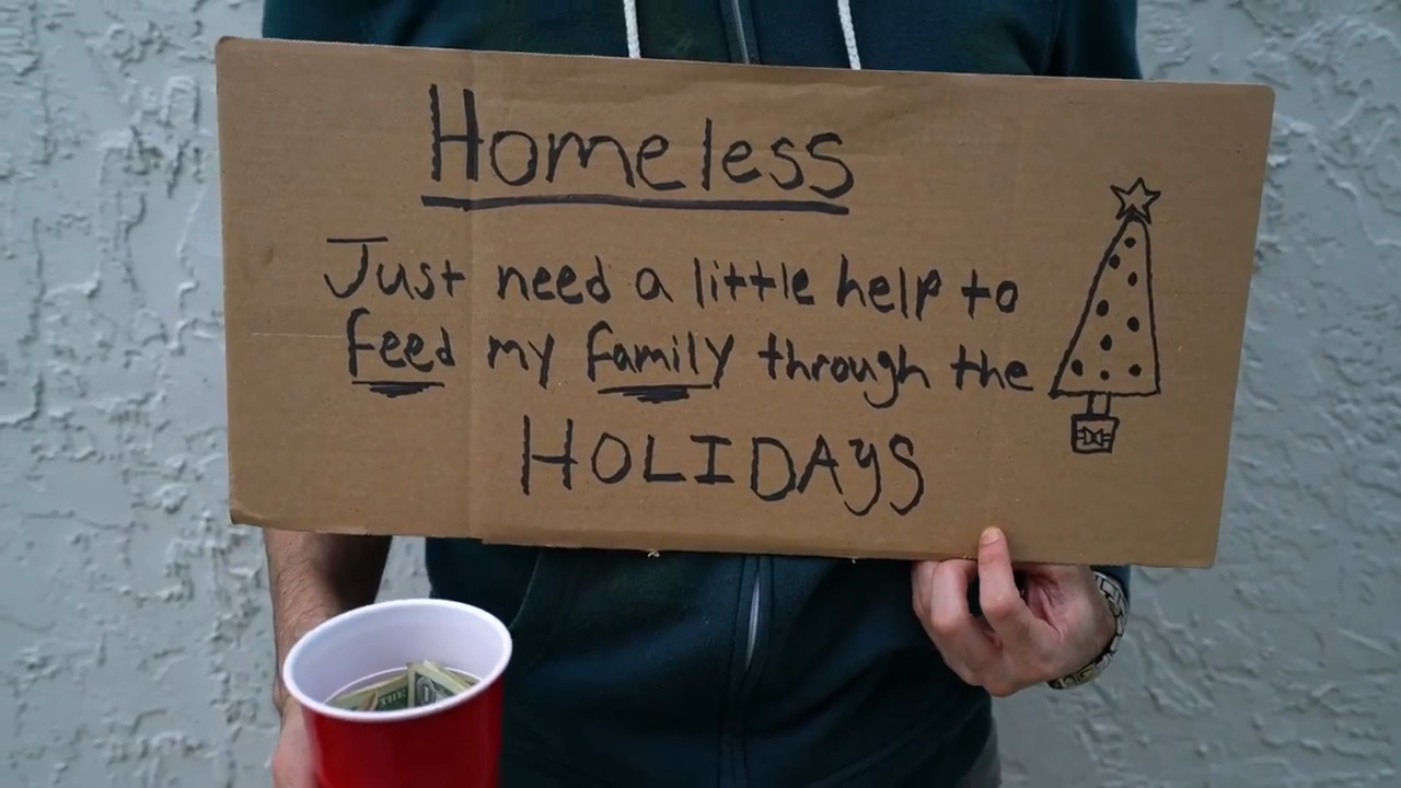 'Homeless' man surprises compassionate shoppers with $100 bills | Miami ...