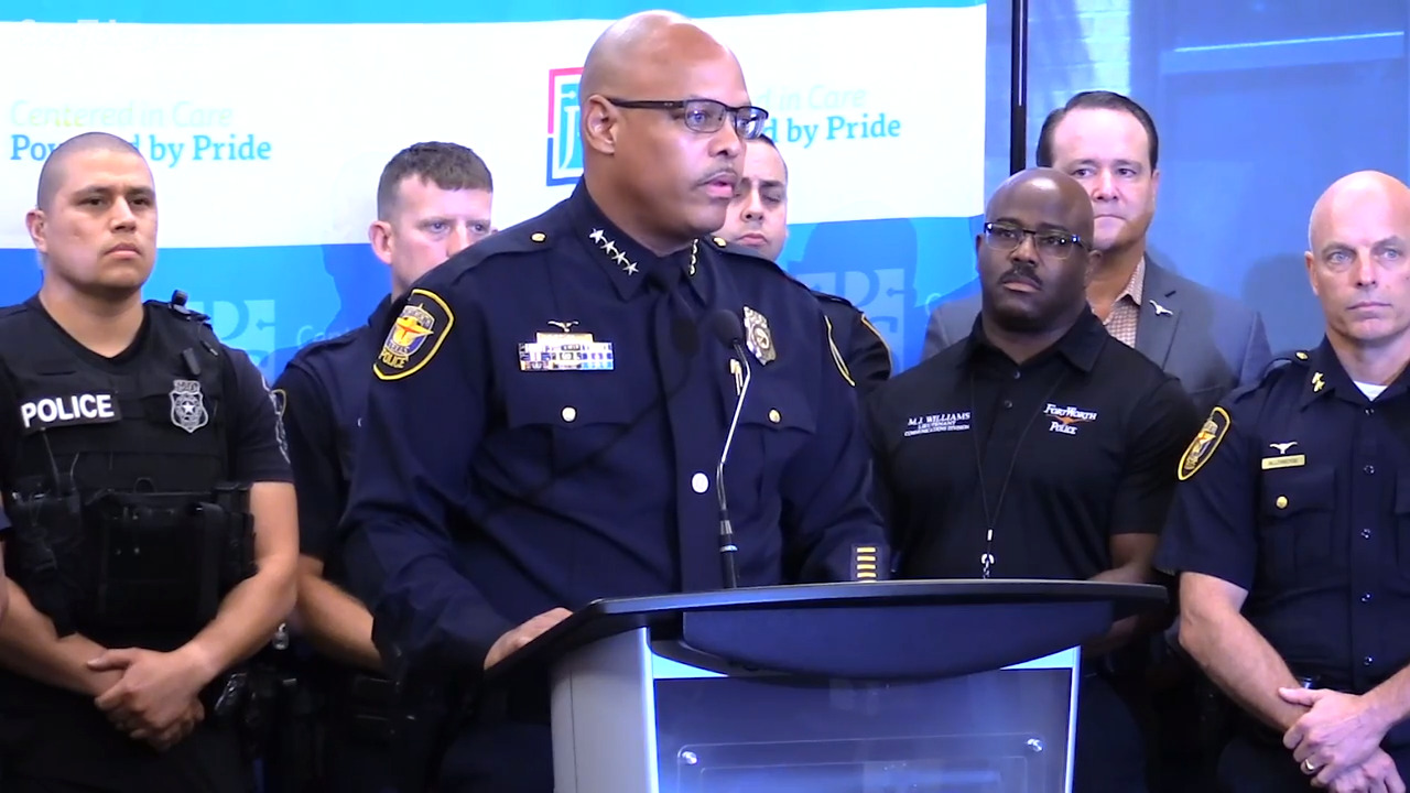 Video: Fort Worth police name suspects they say shot an officer | Fort ...