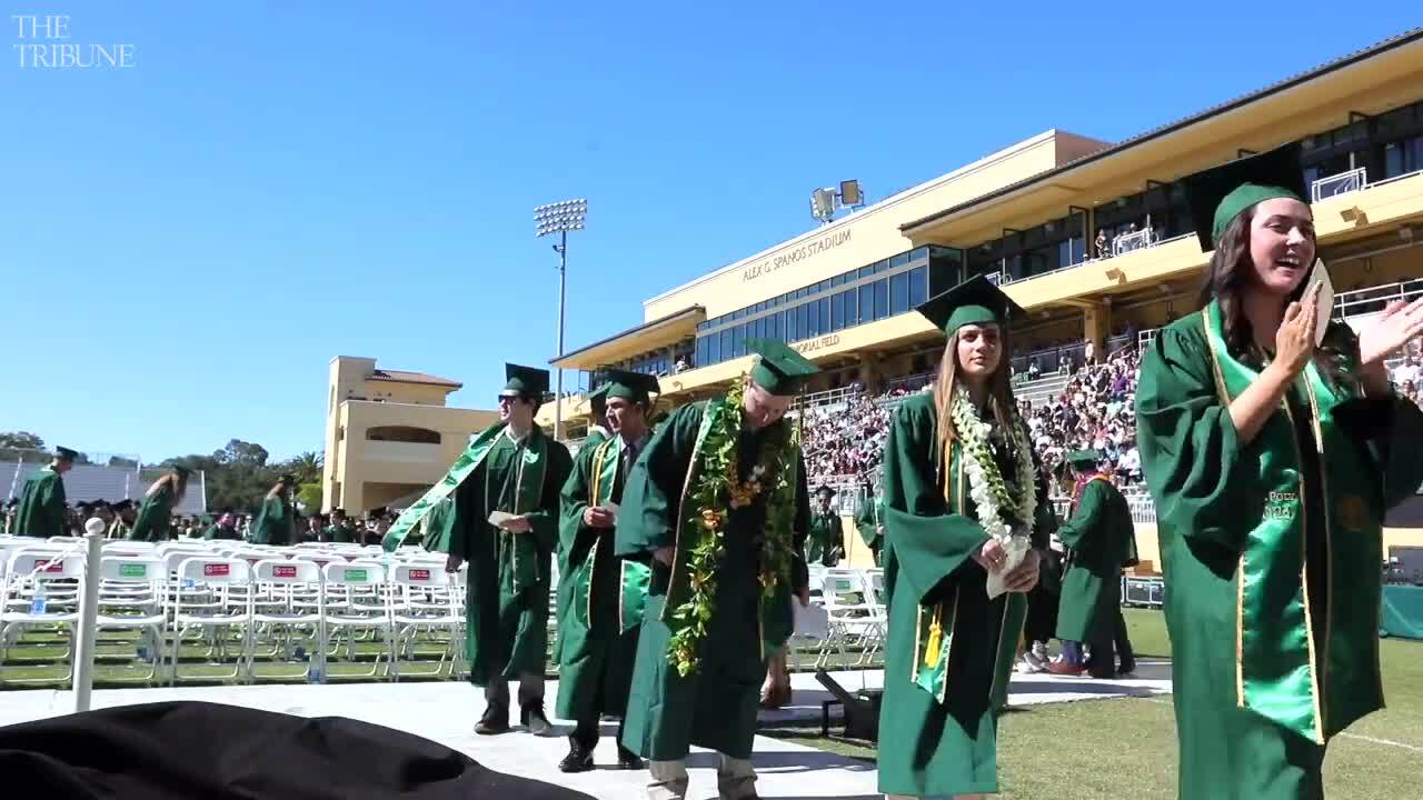 Cal Poly San Luis Obispo celebrates Class of 2021 graduation (Video ...