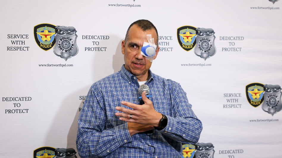 Civilian officer speaks after being shot by gunman in north Fort Worth ...