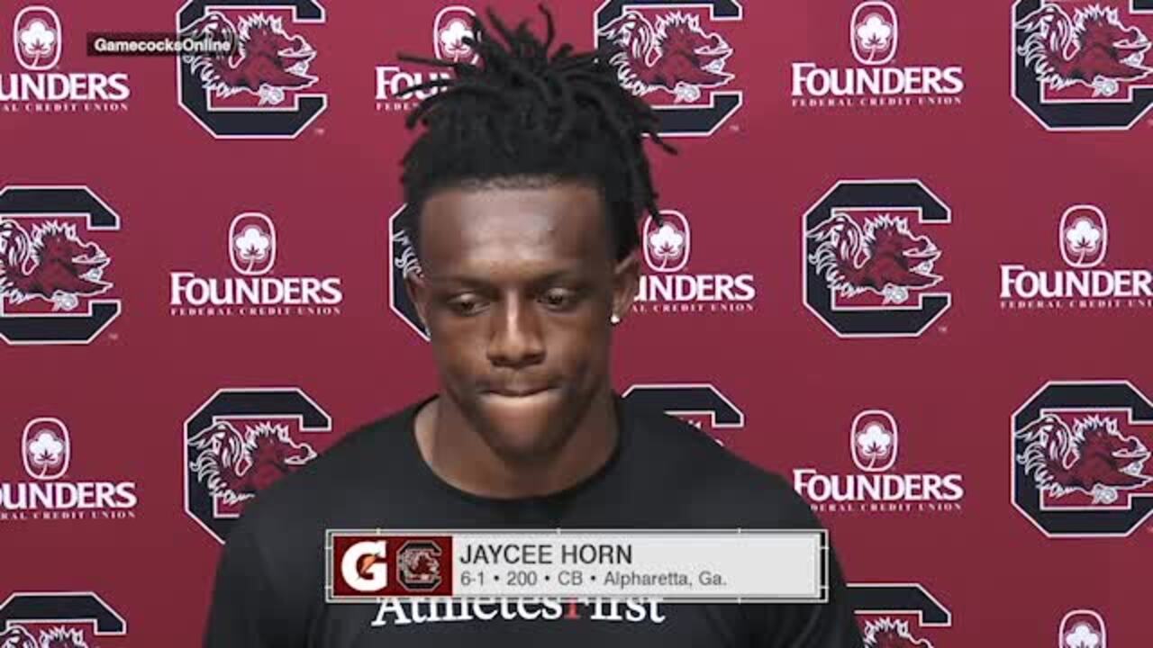 Jaycee Horn on influence his father Joe Horn had on his football career ...
