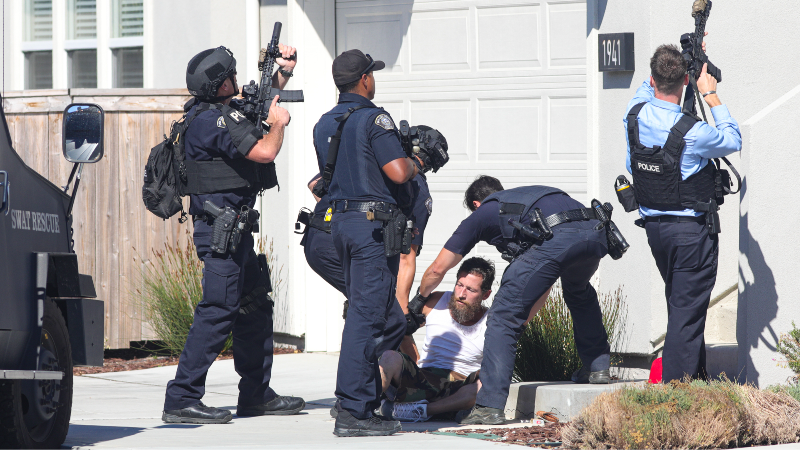 Raw video: See shooting suspect arrested in San Luis Obispo | San Luis ...