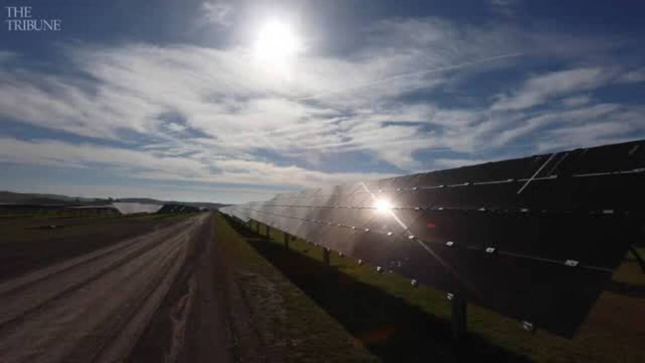 First Solar's California Flats power station near Shandon | San Luis ...