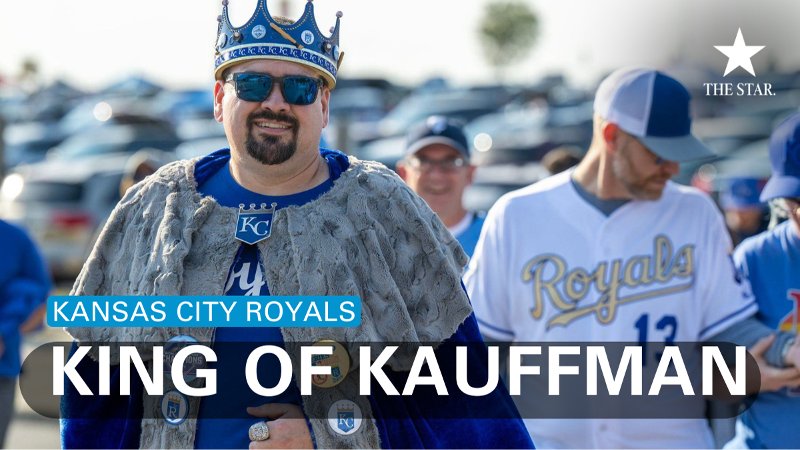 Kansas City Royals fan is self-proclaimed 'King of Kauffman' | Kansas ...