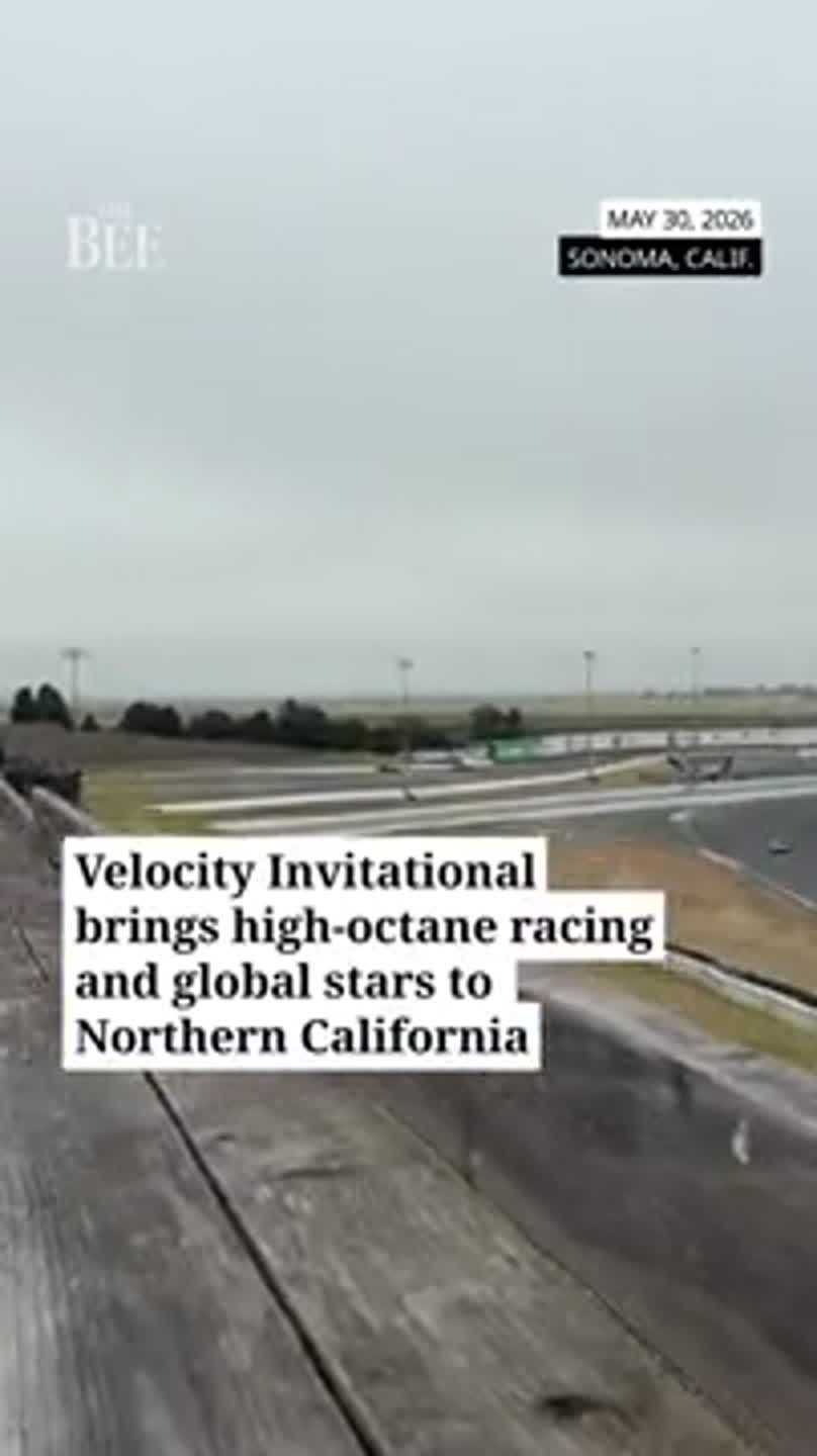 Watch as sports cars hit the track at Sonoma Raceway (Video ...