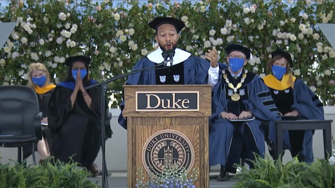 Duke University hosts outdoor ceremony for 2021 graduates | Raleigh ...
