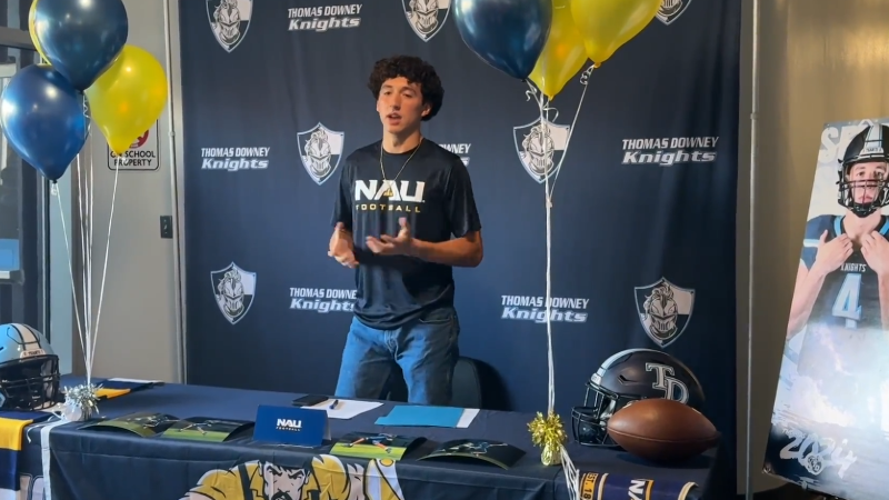 See Downey High wide receiver Joseph Ramirez sign | Modesto Bee