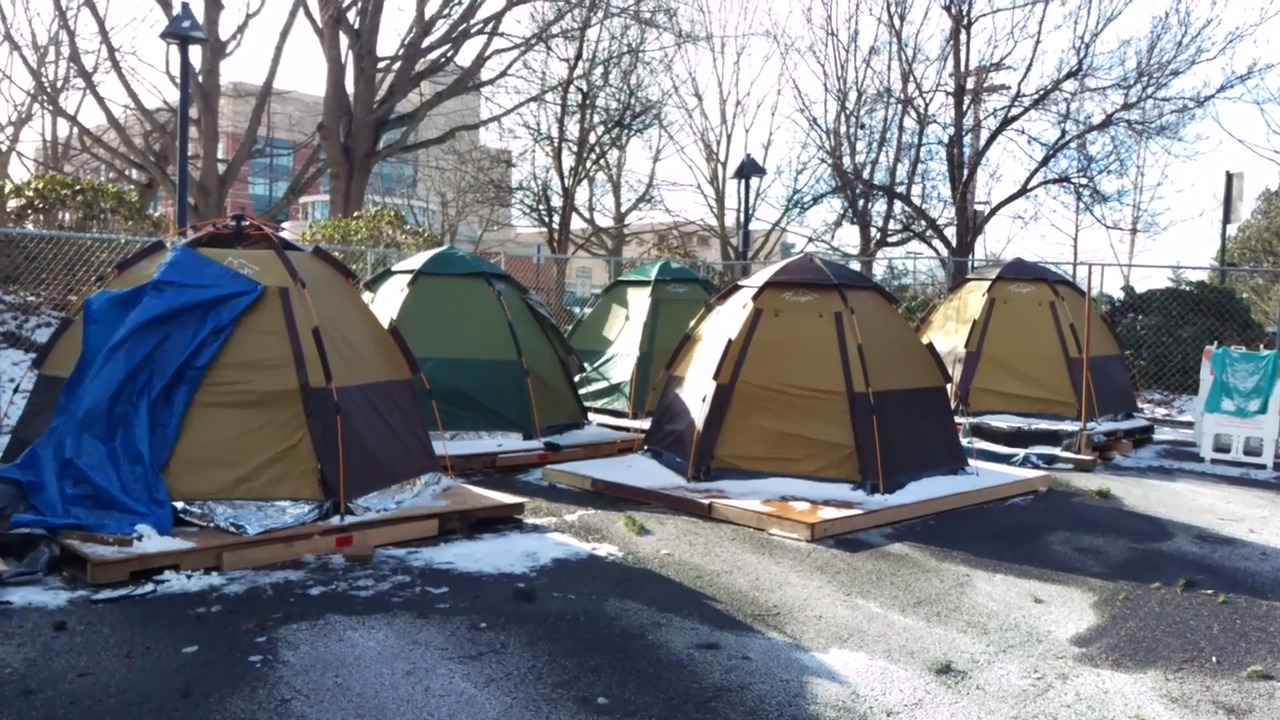 Residents of Bellingham WA homeless camp moved to motels due to frigid ...