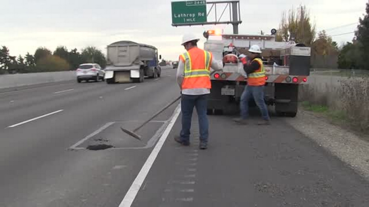 California's many potholes have Caltrans looking for new solutions ...
