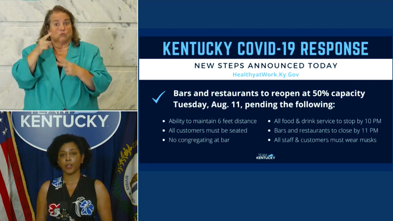 KY bars to reopen, restaurant capacity raised to 50% | Lexington Herald ...