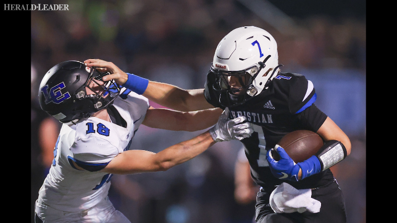 LCA football defeats Lexington Catholic 49-42. | Lexington Herald Leader