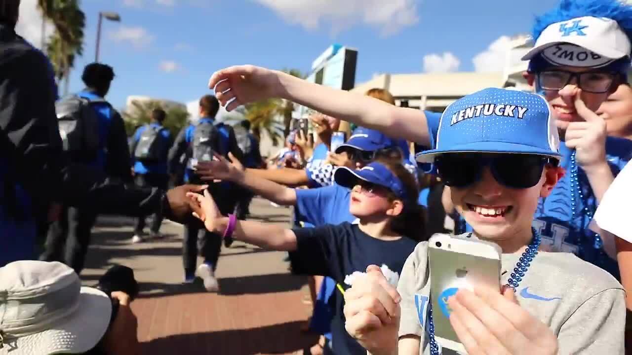 Cat Walk before the VRBO Citrus Bowl in Orlando | Lexington Herald Leader