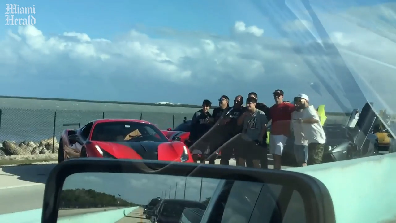 Sports car enthusiasts block Florida Keys highway | Miami Herald