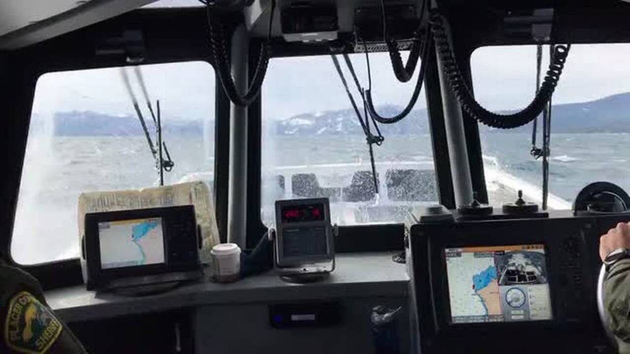 Check out this bumpy boat ride on Lake Tahoe ahead of storm ...