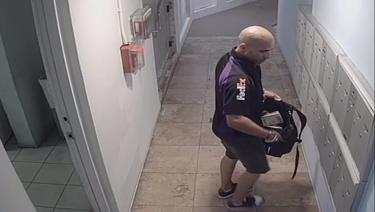 Man in FedEx shirt seen stealing U.S. mail in Miami Beach | Miami Herald