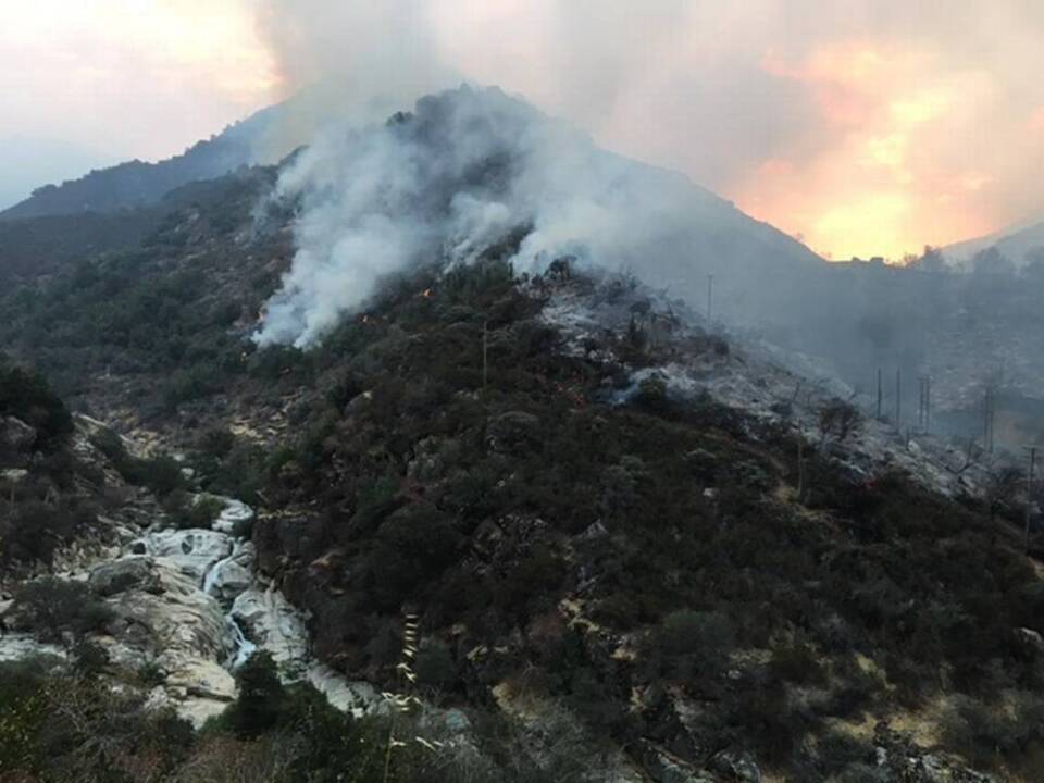 Springville Pier Fire triples in size to 4,655 acres | Fresno Bee