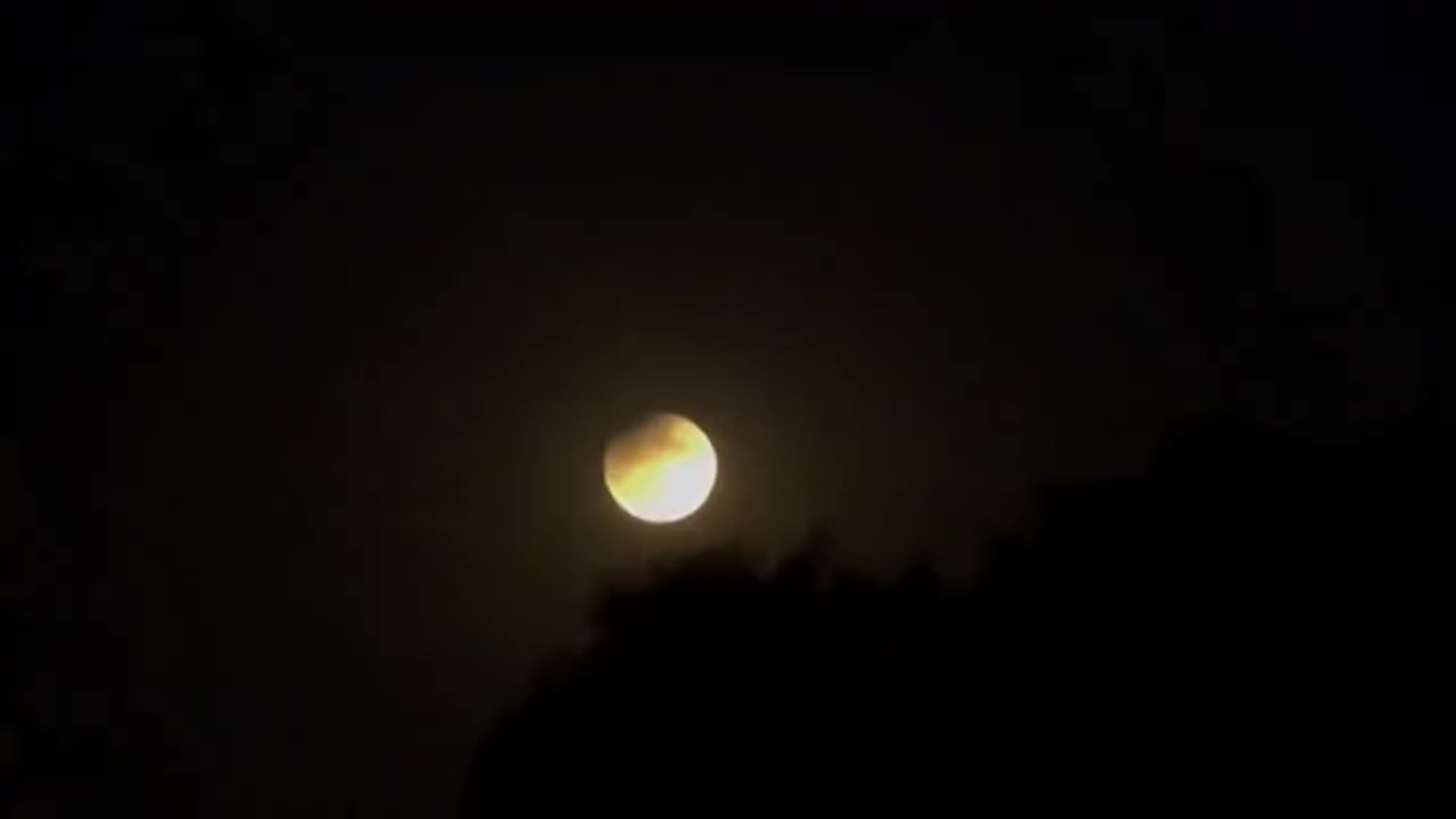 Partial lunar eclipse as seen from Fresno, California | Sacramento Bee