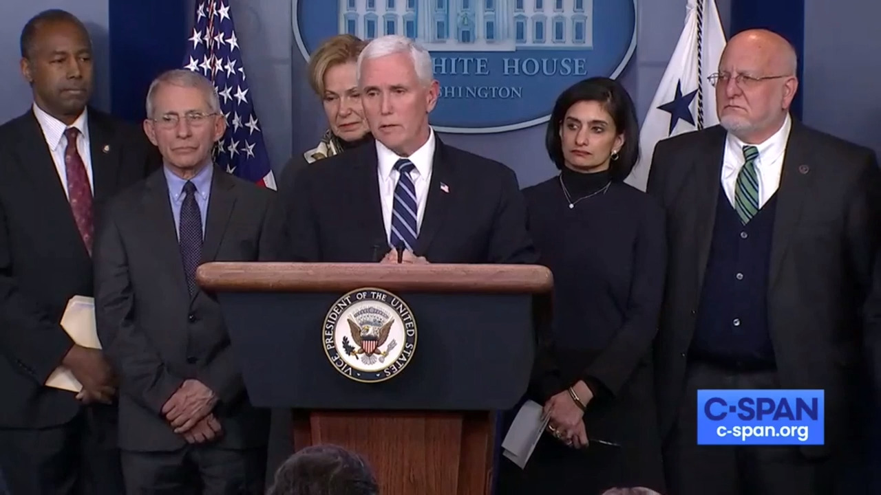 Vice President Pence gives update on Coronavirus Task Force ...