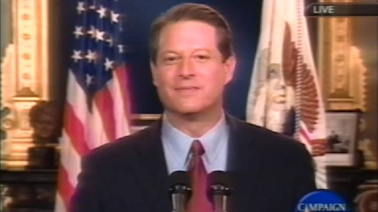 Al Gore concedes 2000 presidential election to George W. Bush | Raleigh ...