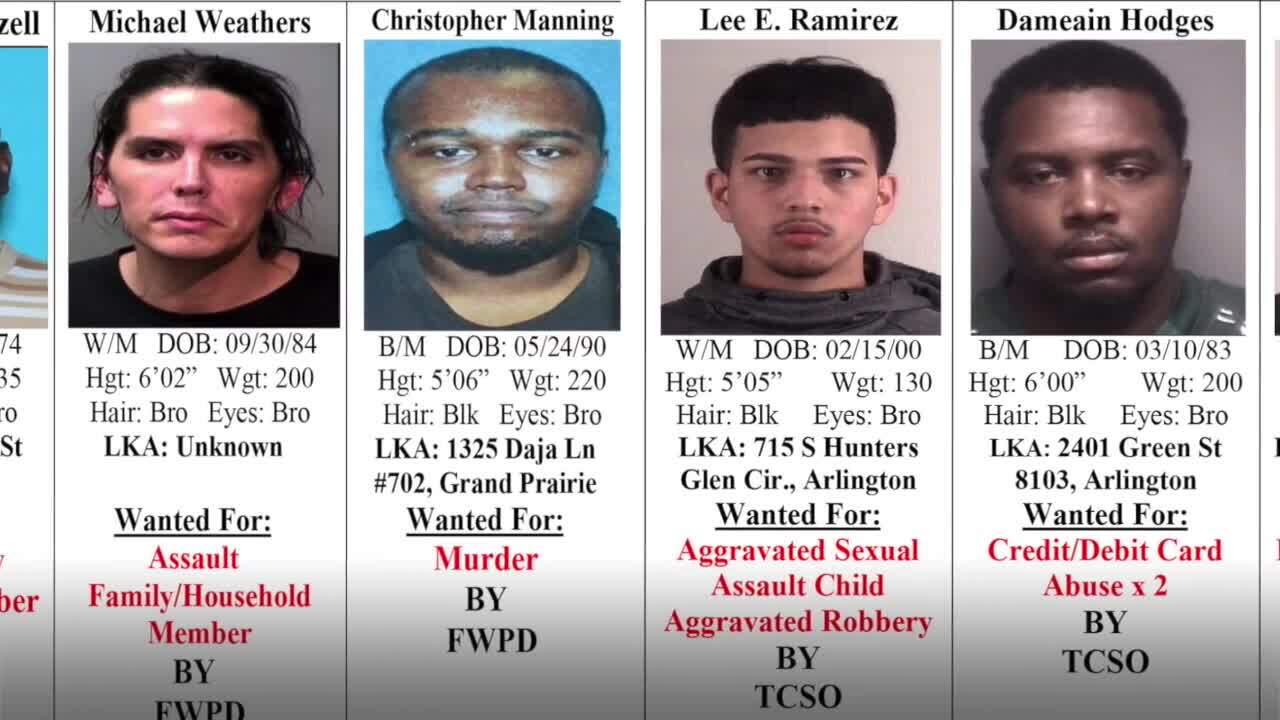 Video: Tarrant County's 10 Most Wanted Criminals, September 5 | Raleigh ...