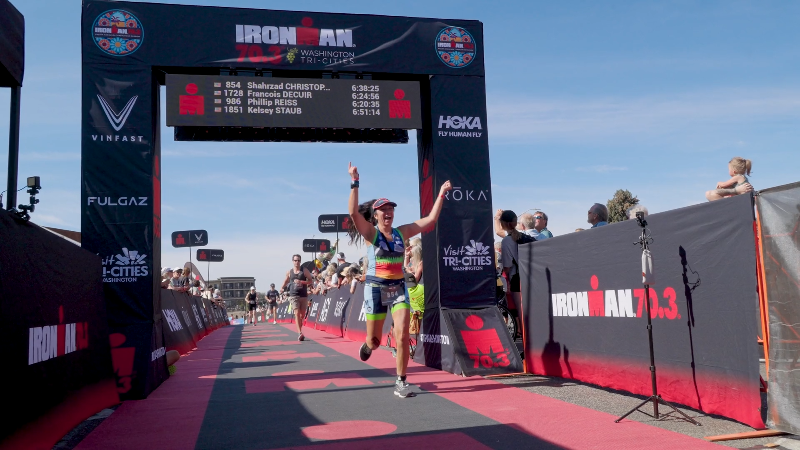 Race Day of Ironman 70.3 Washington Tri-Cities in 2024 | Tri-City Herald