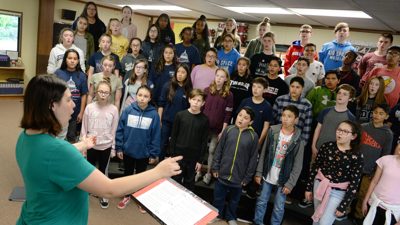 Bullard Talent School's concert choir wins gold in Washington D.C ...