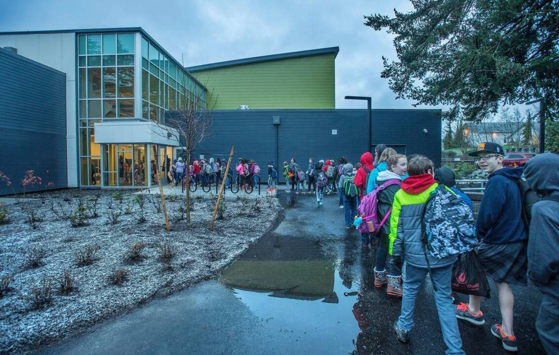 First day at Wainwright Intermediate School | Tacoma News Tribune