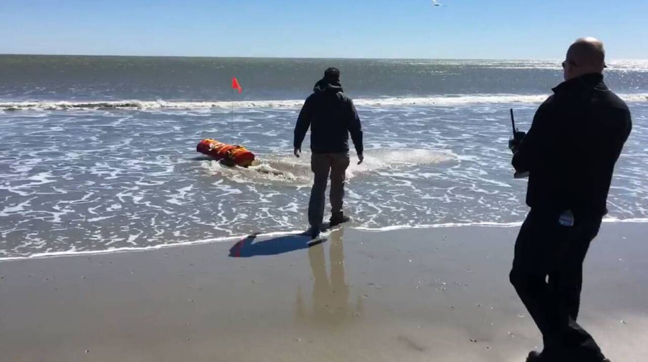Watch how these robotic lifeguards will help save lives in Myrtle Beach ...