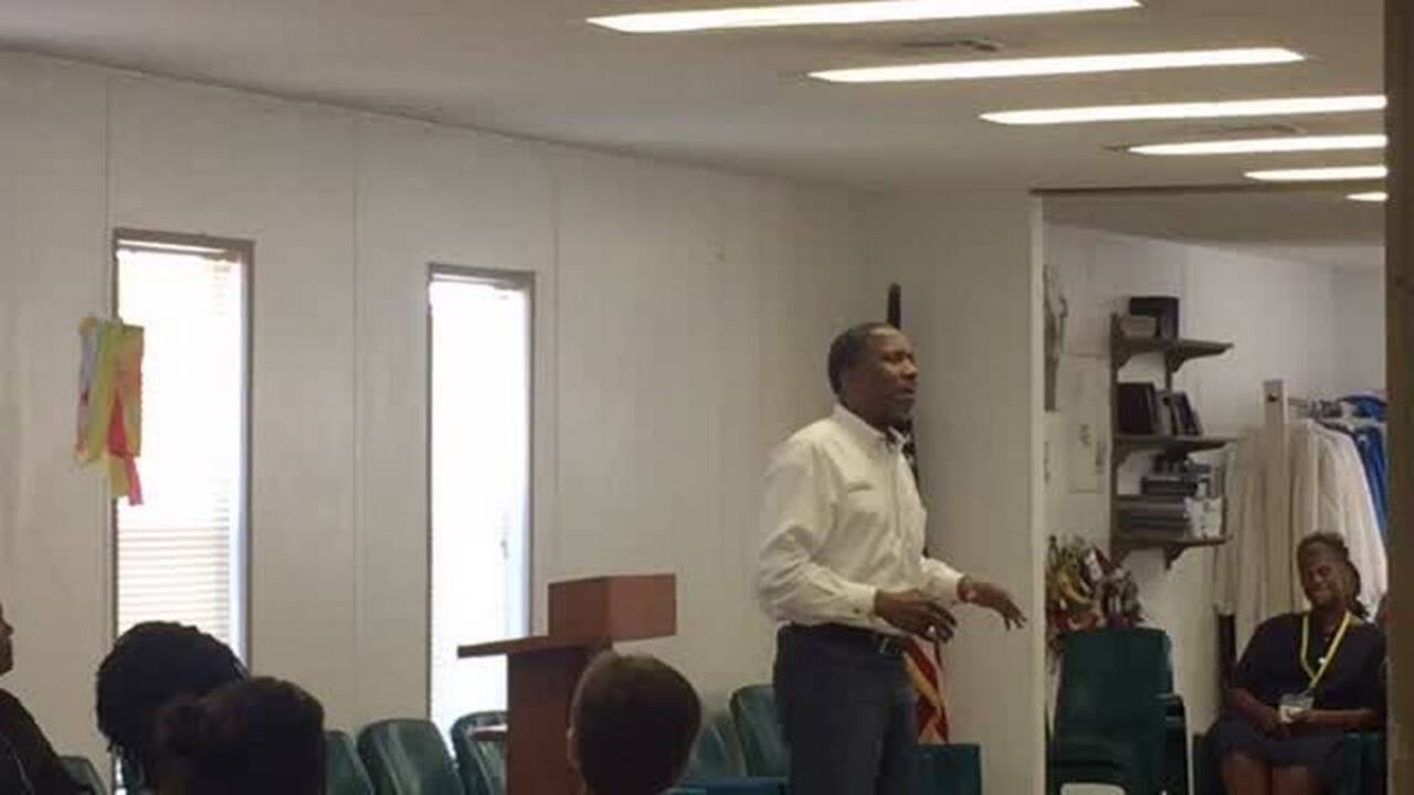 State Rep. Darryl Rouson speaks to the Bradenton Bridge | Bradenton Herald