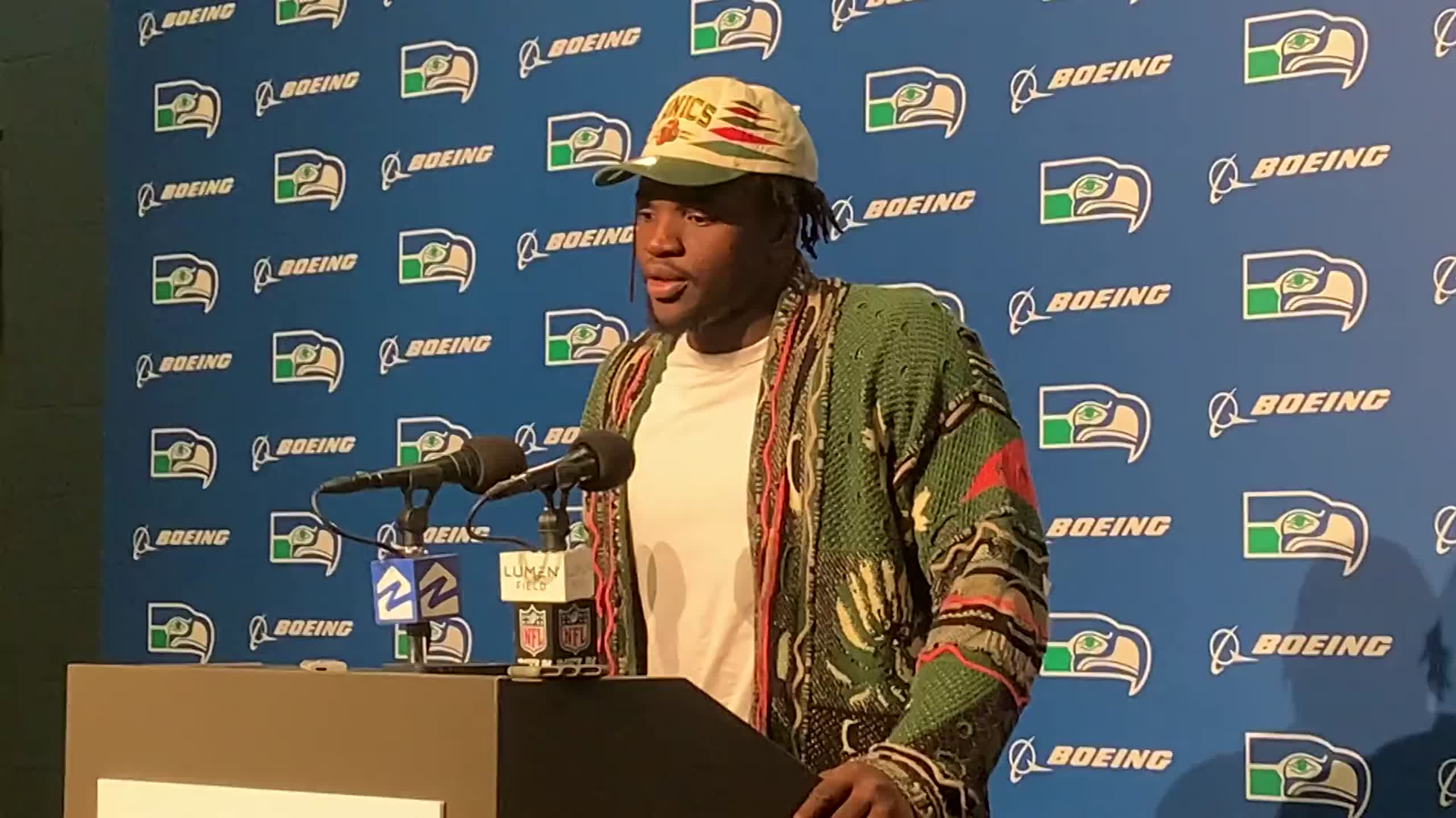 Boye Mafe stepping into lead Seahawks sack role with Uchenna Nwosu out ...