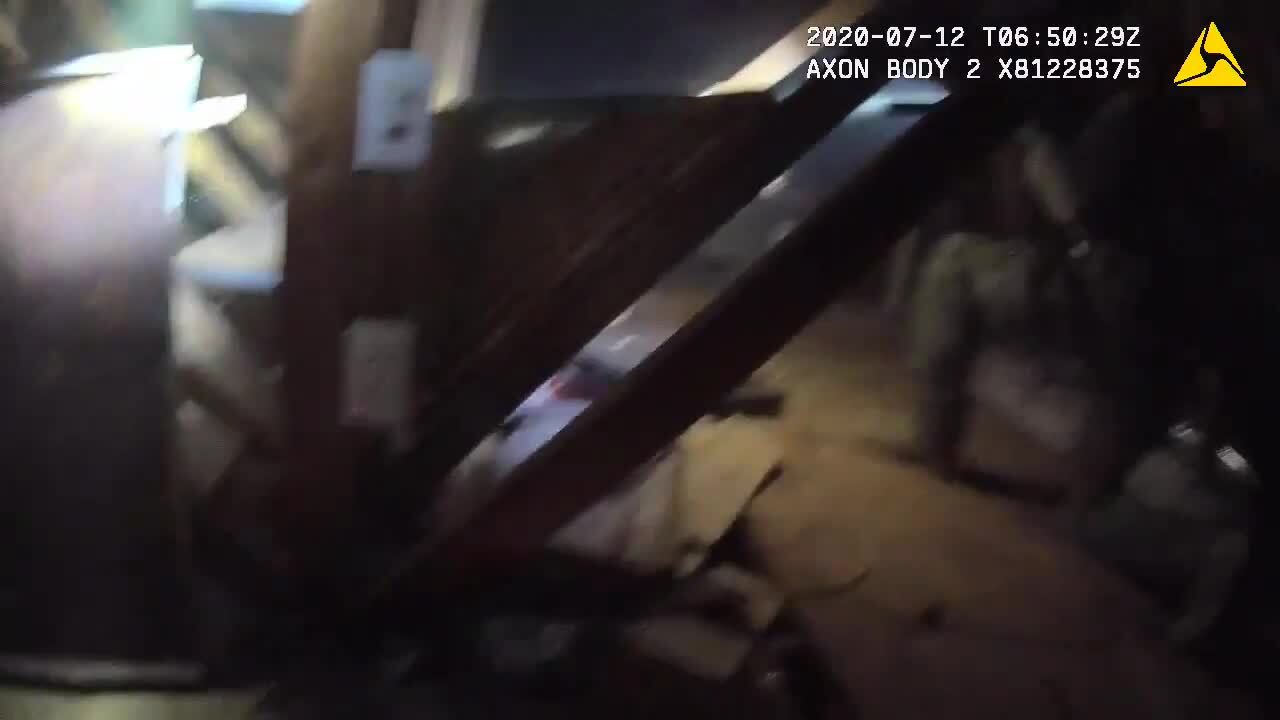 CMPD body camera video shows SWAT team entering the house of Trey ...
