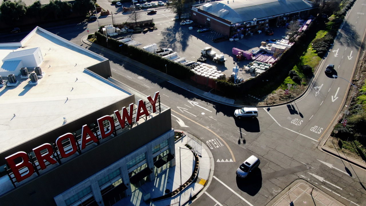 New neon-red 'Broadway' sign in Sacramento aims for identity ...