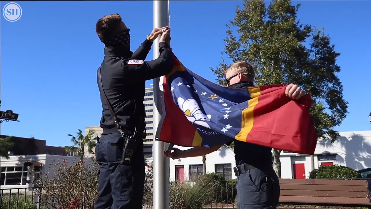 Mississippi Coast raises new flag after state votes | Biloxi Sun Herald
