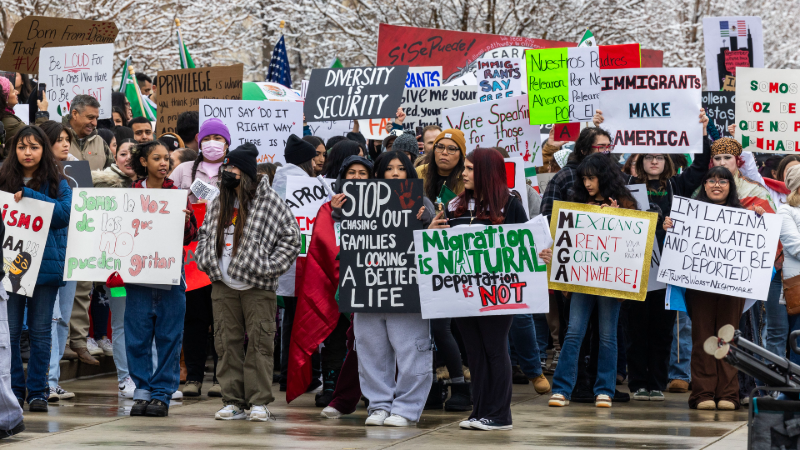 Protest brings hundreds of pro-immigration protesters to Idaho ...