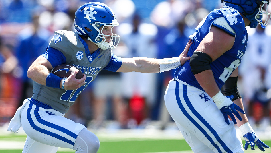Kentucky quarterback Brock Vandagriff on spring game | Lexington Herald ...